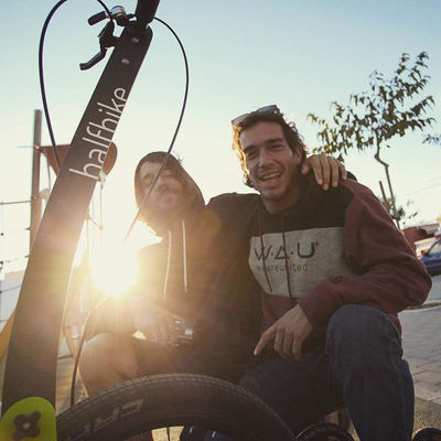 Halfbike | The compact and light standing bike, anywhere with you! | Home