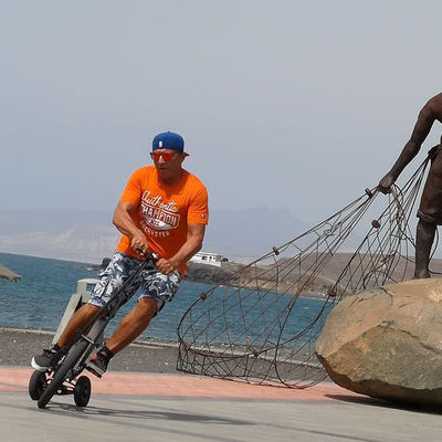 Halfbike | The compact and light standing bike, anywhere with you! | Home