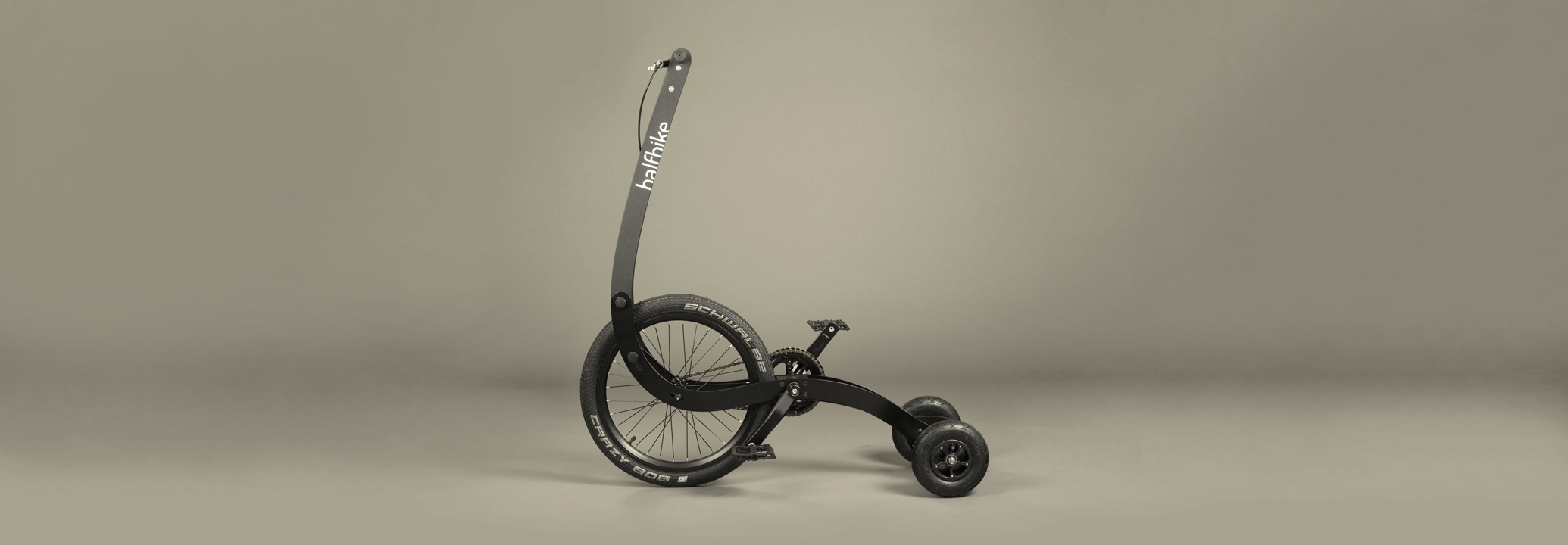Halfbike | The compact and light standing bike, anywhere with you!
