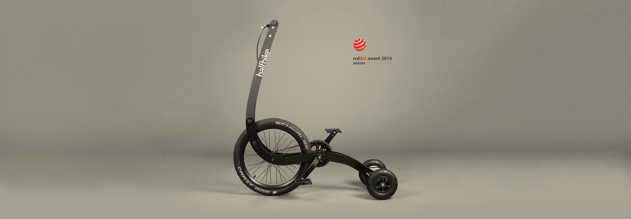 Halfbike | The compact and light standing bike, anywhere with you!